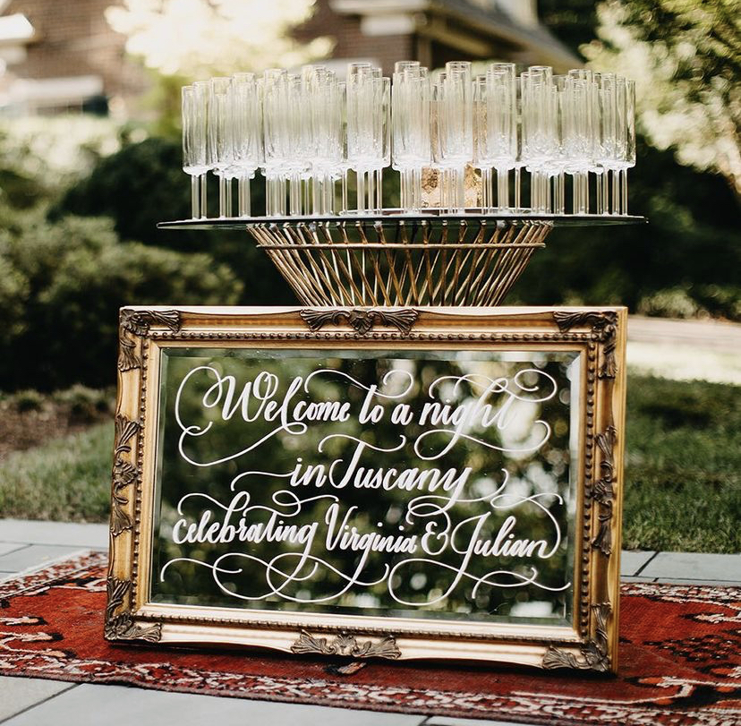Wedding entrance sign 60 photos - Astyledwedding.com